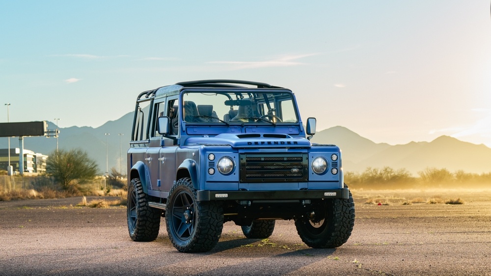 How did the Land Rover Defender get its name?